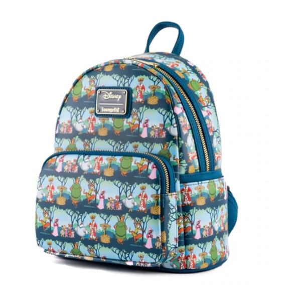 Loungefly | Bags | Loungefly Robin Hood Sherwood Mini Backpack Blue ...